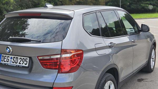 Grey BMW X3 2016 in Elektrenai, with an engine capacity of 2.00 L and mileage of 189 thousand km for 15800 €, photo 7 on AUTOMOTO.COM.LV