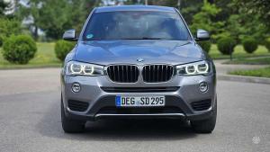 Grey BMW X3 2016 in Elektrenai, with an engine capacity of 2.00 L and mileage of 189 thousand km for 15800 €, photo 12 on AUTOMOTO.COM.LV