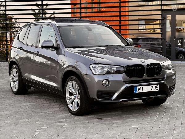Серый БМВ Х3 2016 в Клайпеда, объемом двигателя 2.00 л и пробегом 165 тыс. км за 13900 €, фото 1 на AUTOMOTO.COM.LV