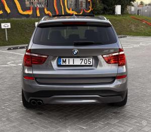 Pelēks BMW X3 2016 Klaipėda, ar dzinēja tilpumu 2.00 L un nobraukumu 165 tūkst. km par 13900 €, foto 6 vietnē AUTOMOTO.COM.LV