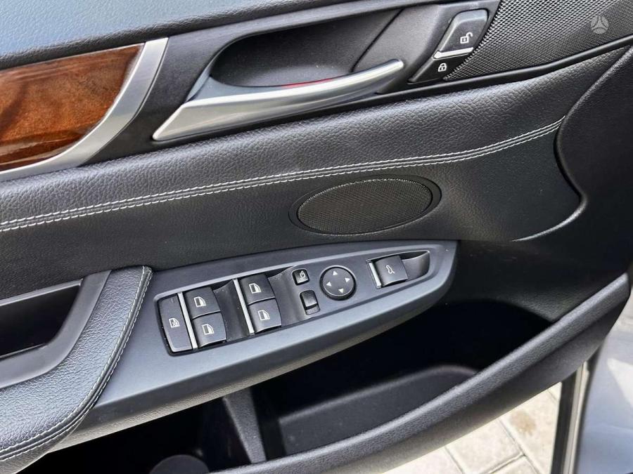 Pelēks BMW X3 2016 Klaipėda, ar dzinēja tilpumu 2.00 L un nobraukumu 165 tūkst. km par 13900 €, foto 15 vietnē AUTOMOTO.COM.LV