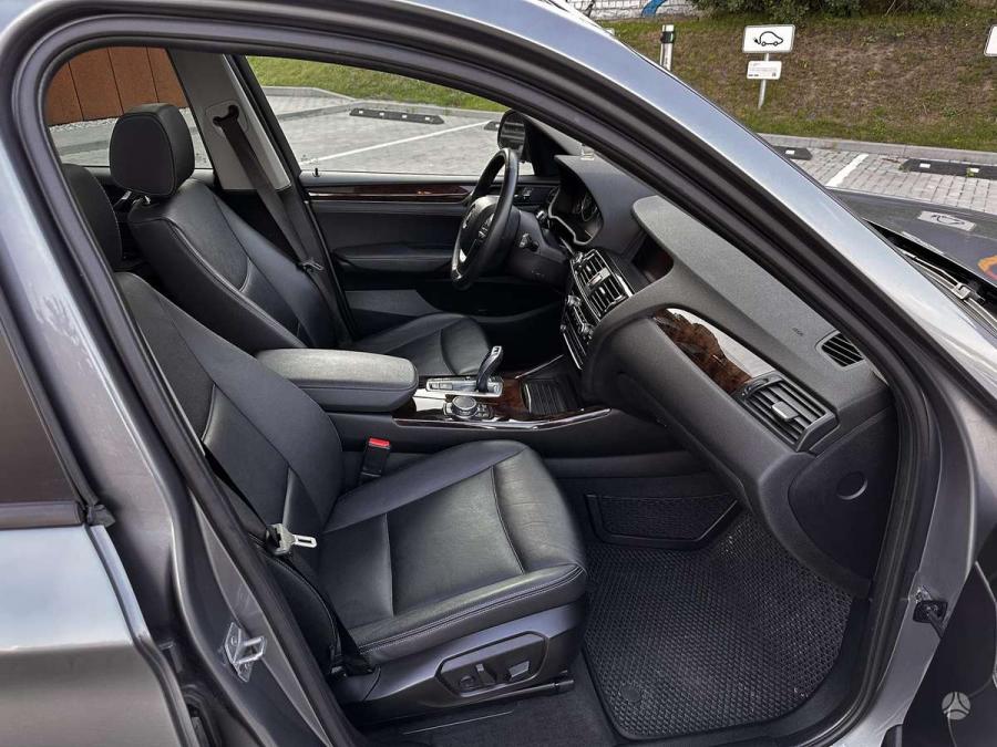 Pelēks BMW X3 2016 Klaipėda, ar dzinēja tilpumu 2.00 L un nobraukumu 165 tūkst. km par 13900 €, foto 18 vietnē AUTOMOTO.COM.LV