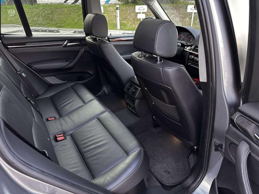 Pelēks BMW X3 2016 Klaipėda, ar dzinēja tilpumu 2.00 L un nobraukumu 165 tūkst. km par 13900 €, foto 20 vietnē AUTOMOTO.COM.LV