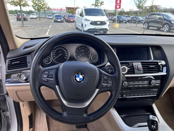 Pelēks BMW X3 2016 Viļņa, ar dzinēja tilpumu 2.00 L un nobraukumu 197 tūkst. km par 14300 €, foto 7 vietnē AUTOMOTO.COM.LV