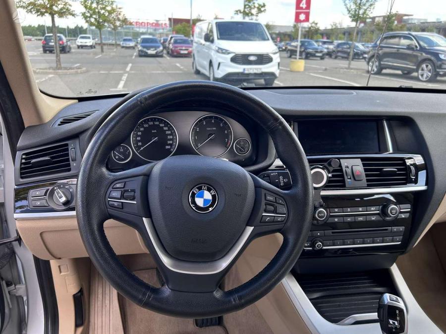 Pelēks BMW X3 2016 Viļņa, ar dzinēja tilpumu 2.00 L un nobraukumu 197 tūkst. km par 14300 €, foto 8 vietnē AUTOMOTO.COM.LV