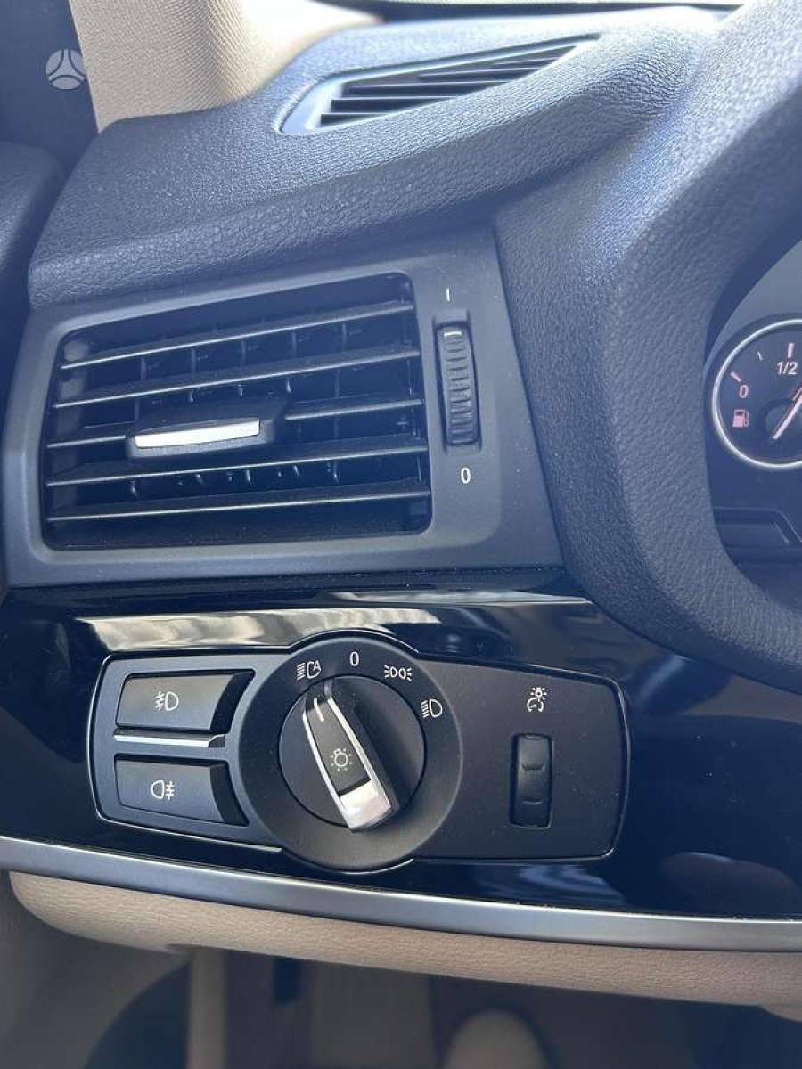 Pelēks BMW X3 2016 Viļņa, ar dzinēja tilpumu 2.00 L un nobraukumu 197 tūkst. km par 14300 €, foto 11 vietnē AUTOMOTO.COM.LV