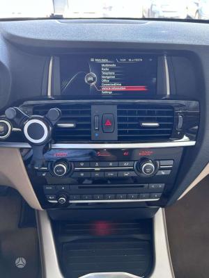 Pelēks BMW X3 2016 Viļņa, ar dzinēja tilpumu 2.00 L un nobraukumu 197 tūkst. km par 14300 €, foto 16 vietnē AUTOMOTO.COM.LV