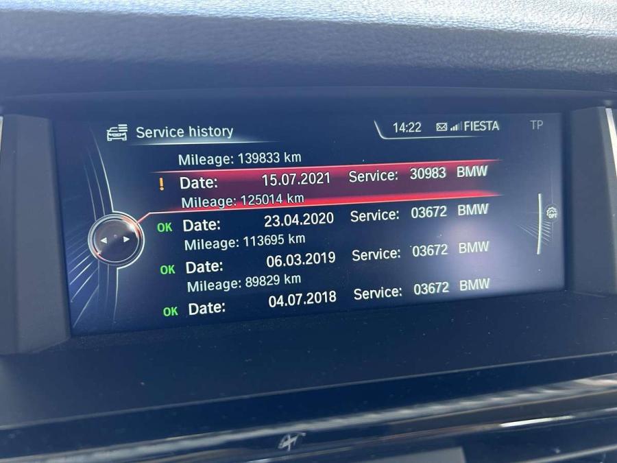 Pelēks BMW X3 2016 Viļņa, ar dzinēja tilpumu 2.00 L un nobraukumu 197 tūkst. km par 14300 €, foto 22 vietnē AUTOMOTO.COM.LV