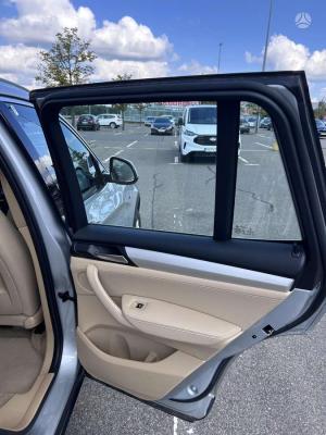 Pelēks BMW X3 2016 Viļņa, ar dzinēja tilpumu 2.00 L un nobraukumu 197 tūkst. km par 14300 €, foto 31 vietnē AUTOMOTO.COM.LV