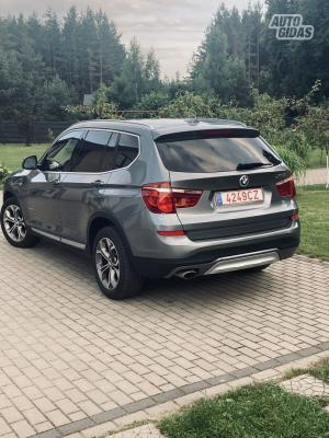Grey BMW X3 2016 in Vilnius, with an engine capacity of 2.00 L and mileage of 231 thousand km for 13290 €, photo 3 on AUTOMOTO.COM.LV