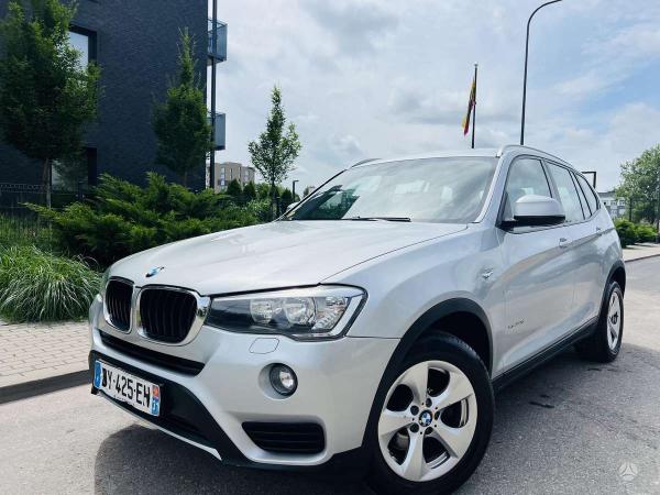 Pelēks BMW X3 2016 Kauņa, ar dzinēja tilpumu 2.00 L un nobraukumu 234 tūkst. km par 12800 €, foto 1 vietnē AUTOMOTO.COM.LV