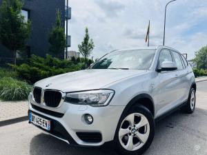 Grey BMW X3 2016 in Kaunas, with an engine capacity of 2.00 L and mileage of 234 thousand km for 12800 €, photo  on AUTOMOTO.COM.LV