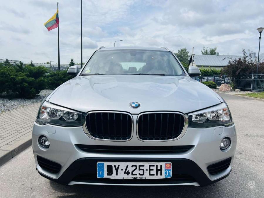 Pelēks BMW X3 2016 Kauņa, ar dzinēja tilpumu 2.00 L un nobraukumu 234 tūkst. km par 12800 €, foto 5 vietnē AUTOMOTO.COM.LV
