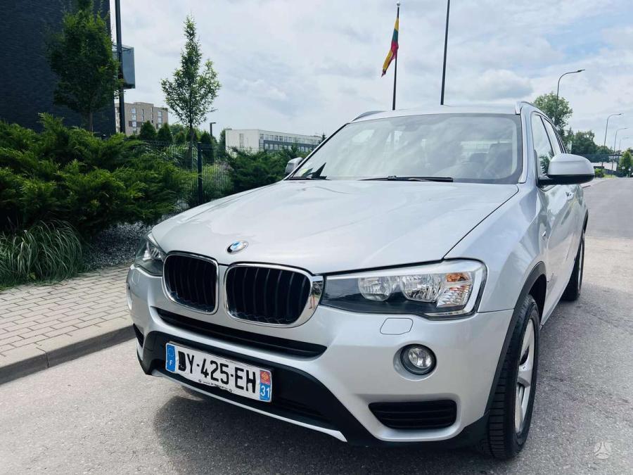 Pelēks BMW X3 2016 Kauņa, ar dzinēja tilpumu 2.00 L un nobraukumu 234 tūkst. km par 12800 €, foto 8 vietnē AUTOMOTO.COM.LV
