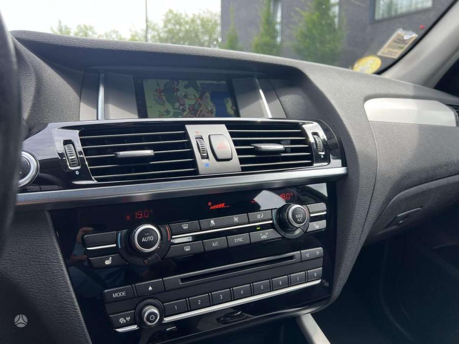Pelēks BMW X3 2016 Kauņa, ar dzinēja tilpumu 2.00 L un nobraukumu 234 tūkst. km par 12800 €, foto 15 vietnē AUTOMOTO.COM.LV