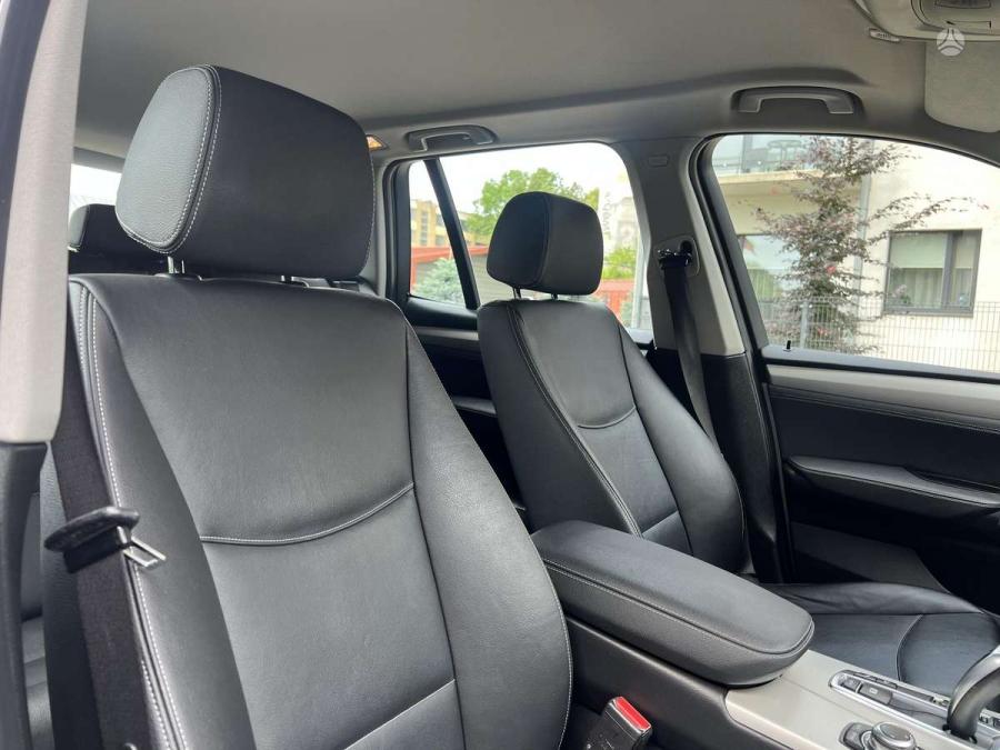 Pelēks BMW X3 2016 Kauņa, ar dzinēja tilpumu 2.00 L un nobraukumu 234 tūkst. km par 12800 €, foto 16 vietnē AUTOMOTO.COM.LV