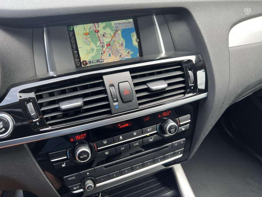Pelēks BMW X3 2016 Kauņa, ar dzinēja tilpumu 2.00 L un nobraukumu 234 tūkst. km par 12800 €, foto 22 vietnē AUTOMOTO.COM.LV
