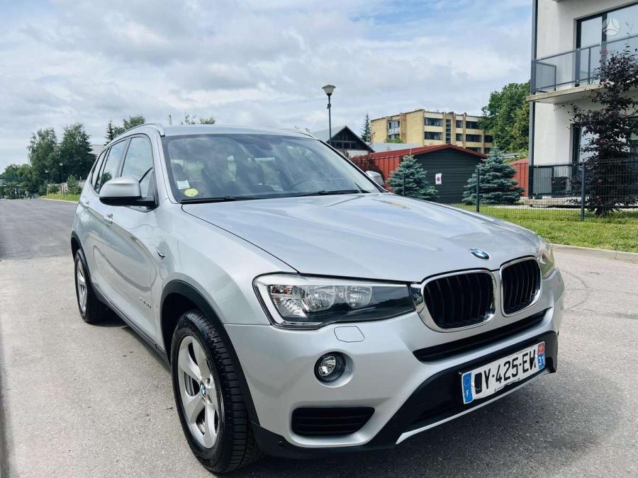 Grey BMW X3 2016 in Kaunas, with an engine capacity of 2.00 L and mileage of 235 thousand km for 12500 €, photo 5 on AUTOMOTO.COM.LV