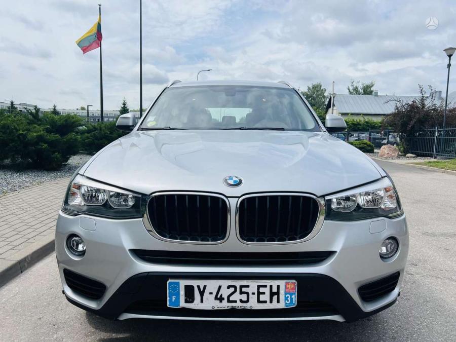 Grey BMW X3 2016 in Kaunas, with an engine capacity of 2.00 L and mileage of 235 thousand km for 12500 €, photo 8 on AUTOMOTO.COM.LV