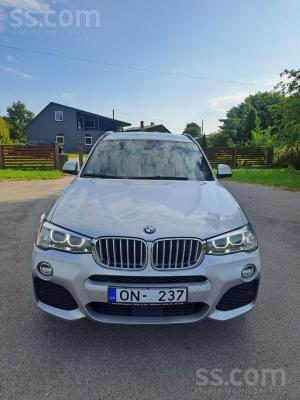 Grey BMW X3 2016 in Tukums, with an engine capacity of 3.00 L and mileage of 238 thousand km for 14900 €, photo 3 on AUTOMOTO.COM.LV