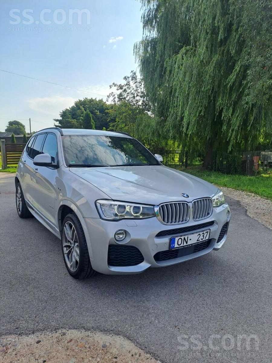 Grey BMW X3 2016 in Tukums, with an engine capacity of 3.00 L and mileage of 238 thousand km for 14900 €, photo 4 on AUTOMOTO.COM.LV