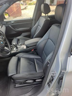 Grey BMW X3 2016 in Tukums, with an engine capacity of 3.00 L and mileage of 238 thousand km for 14900 €, photo 10 on AUTOMOTO.COM.LV