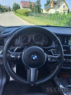 Grey BMW X3 2016 in Tukums, with an engine capacity of 3.00 L and mileage of 238 thousand km for 14900 €, photo 17 on AUTOMOTO.COM.LV