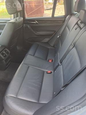 Grey BMW X3 2016 in Tukums, with an engine capacity of 3.00 L and mileage of 238 thousand km for 14900 €, photo 19 on AUTOMOTO.COM.LV