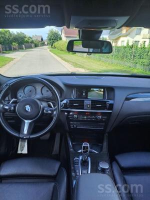 Grey BMW X3 2016 in Tukums, with an engine capacity of 3.00 L and mileage of 238 thousand km for 14900 €, photo 20 on AUTOMOTO.COM.LV