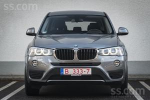 Grey BMW X3 2016 in Riga, with an engine capacity of 2.00 L and mileage of 94 thousand km for 16950 €, photo 3 on AUTOMOTO.COM.LV