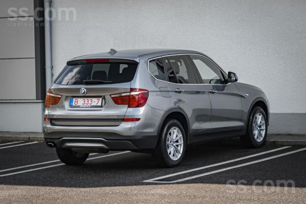 Pelēks BMW X3 2016 Rīga, ar dzinēja tilpumu 2.00 L un nobraukumu 94 tūkst. km par 16950 €, foto 4 vietnē AUTOMOTO.COM.LV