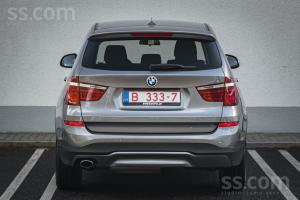Grey BMW X3 2016 in Riga, with an engine capacity of 2.00 L and mileage of 94 thousand km for 16950 €, photo 6 on AUTOMOTO.COM.LV
