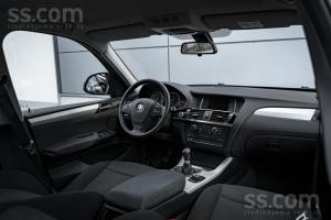 Grey BMW X3 2016 in Riga, with an engine capacity of 2.00 L and mileage of 94 thousand km for 16950 €, photo 14 on AUTOMOTO.COM.LV