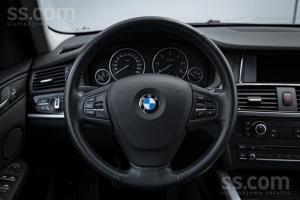 Grey BMW X3 2016 in Riga, with an engine capacity of 2.00 L and mileage of 94 thousand km for 16950 €, photo 17 on AUTOMOTO.COM.LV