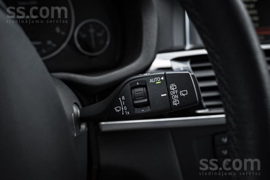 Grey BMW X3 2016 in Riga, with an engine capacity of 2.00 L and mileage of 94 thousand km for 16950 €, photo 19 on AUTOMOTO.COM.LV