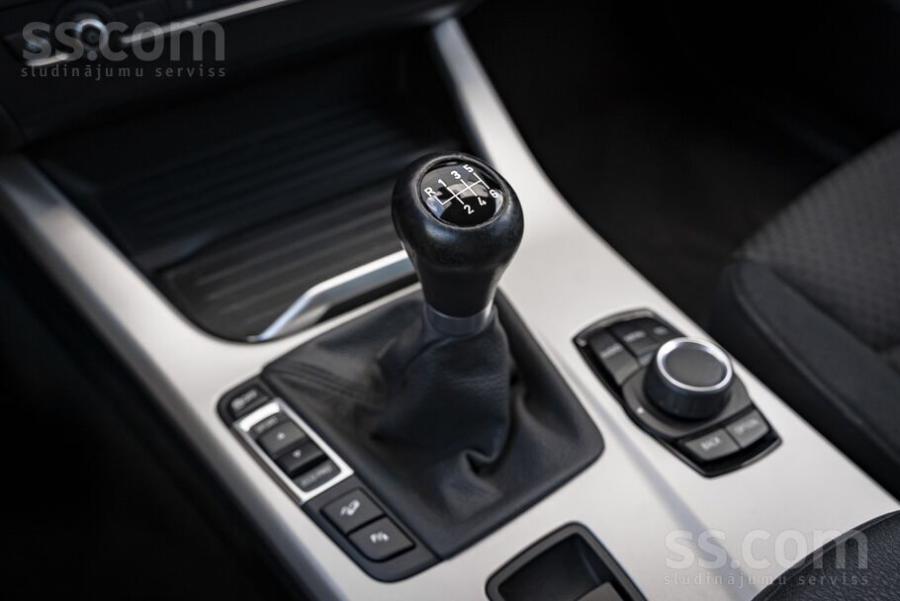 Grey BMW X3 2016 in Riga, with an engine capacity of 2.00 L and mileage of 94 thousand km for 16950 €, photo 21 on AUTOMOTO.COM.LV