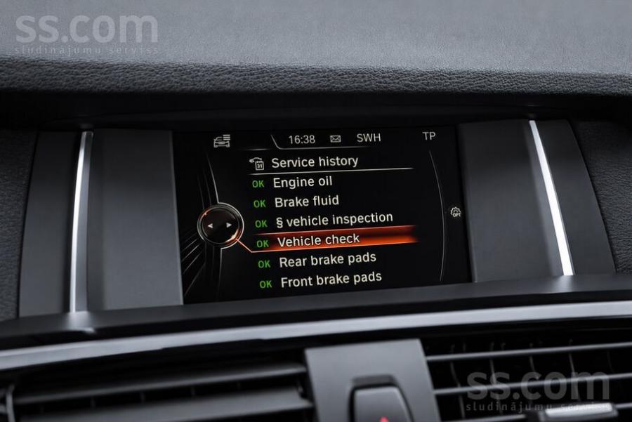 Grey BMW X3 2016 in Riga, with an engine capacity of 2.00 L and mileage of 94 thousand km for 16950 €, photo 24 on AUTOMOTO.COM.LV