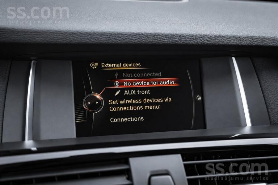 Grey BMW X3 2016 in Riga, with an engine capacity of 2.00 L and mileage of 94 thousand km for 16950 €, photo 26 on AUTOMOTO.COM.LV