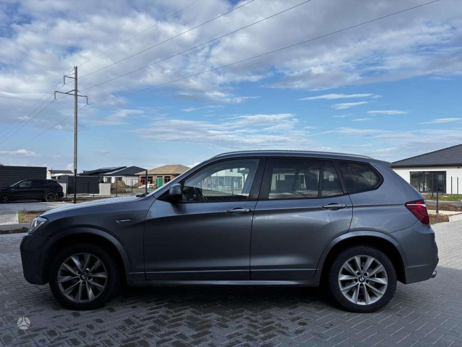 Pelēks BMW X3 2016 Kauņa, ar dzinēja tilpumu 2.00 L un nobraukumu 143 tūkst. km par 13990 €, foto 4 vietnē AUTOMOTO.COM.LV