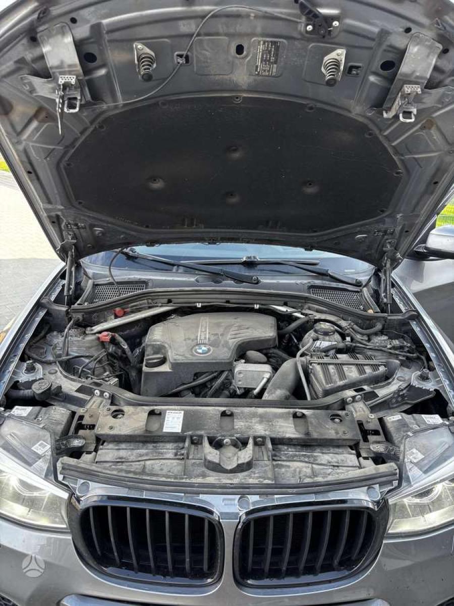 Pelēks BMW X3 2016 Kauņa, ar dzinēja tilpumu 2.00 L un nobraukumu 143 tūkst. km par 13990 €, foto 11 vietnē AUTOMOTO.COM.LV