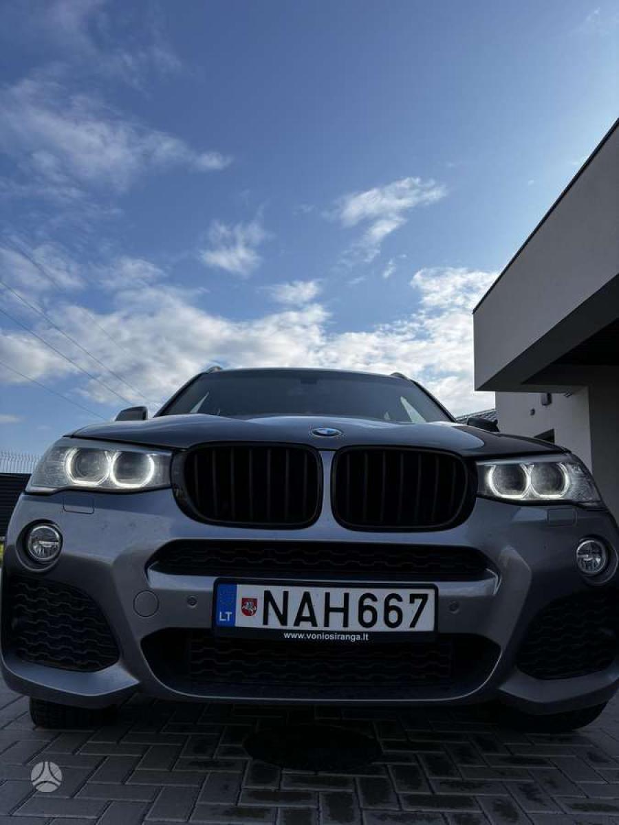 Pelēks BMW X3 2016 Kauņa, ar dzinēja tilpumu 2.00 L un nobraukumu 143 tūkst. km par 13990 €, foto 23 vietnē AUTOMOTO.COM.LV