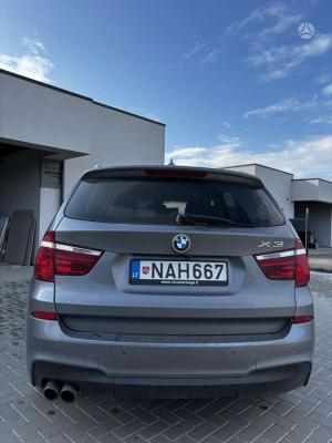 Pelēks BMW X3 2016 Kauņa, ar dzinēja tilpumu 2.00 L un nobraukumu 143 tūkst. km par 13990 €, foto 24 vietnē AUTOMOTO.COM.LV