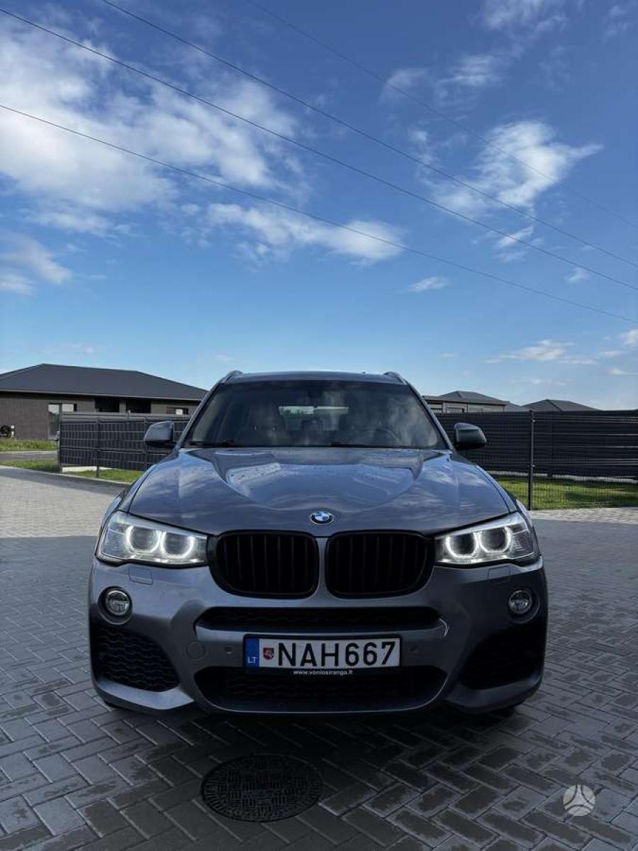 Pelēks BMW X3 2016 Kauņa, ar dzinēja tilpumu 2.00 L un nobraukumu 143 tūkst. km par 13990 €, foto 25 vietnē AUTOMOTO.COM.LV