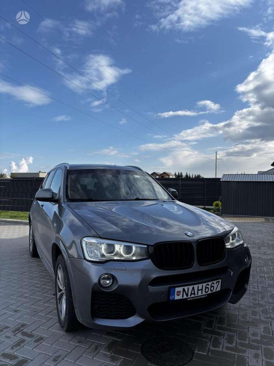Pelēks BMW X3 2016 Kauņa, ar dzinēja tilpumu 2.00 L un nobraukumu 143 tūkst. km par 13990 €, foto 26 vietnē AUTOMOTO.COM.LV