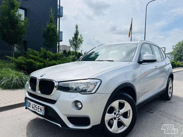 Pelēks BMW X3 2016 Kauņa, ar dzinēja tilpumu 2.00 L un nobraukumu 235 tūkst. km par 11999 €, foto 9 vietnē AUTOMOTO.COM.LV