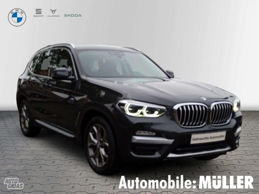 Grey BMW X3 2017 in Kaunas, with an engine capacity of 2.00 L and mileage of 67 thousand km for 31649 €, photo 8 on AUTOMOTO.COM.LV