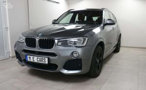 Grey BMW X3 2017 in Kaunas, with an engine capacity of 2.00 L and mileage of 70 thousand km for 29404 €, photo  on AUTOMOTO.COM.LV