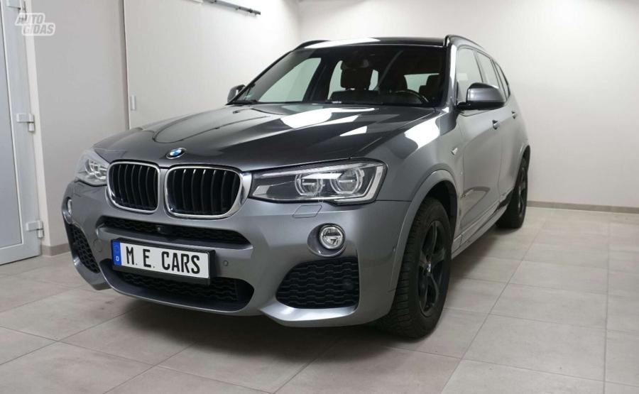 Pelēks BMW X3 2017 Kauņa, ar dzinēja tilpumu 2.00 L un nobraukumu 70 tūkst. km par 29404 €, foto 1 vietnē AUTOMOTO.COM.LV