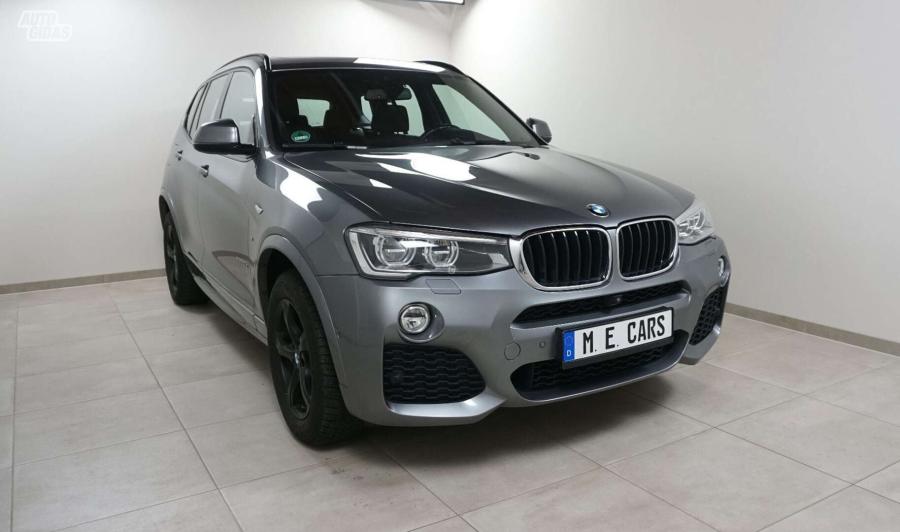 Pelēks BMW X3 2017 Kauņa, ar dzinēja tilpumu 2.00 L un nobraukumu 70 tūkst. km par 29404 €, foto 3 vietnē AUTOMOTO.COM.LV