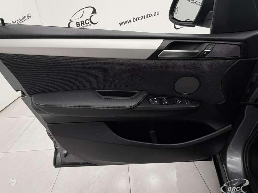 Pelēks BMW X3 2017 Viļņa, ar dzinēja tilpumu 2.00 L un nobraukumu 267 tūkst. km par 19500 €, foto 20 vietnē AUTOMOTO.COM.LV